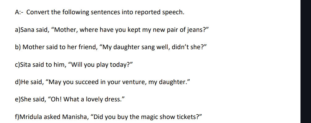 A- Convert the following sentences into | StudyX