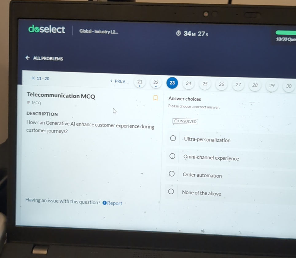 Telecommunication MCQ DESCRIPTION How can | StudyX