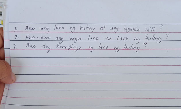 1 Ano ang laro ng buhay at ang layunin nito | StudyX