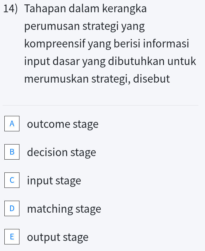 14) Tahapan dalam kerangka perumusan | StudyX