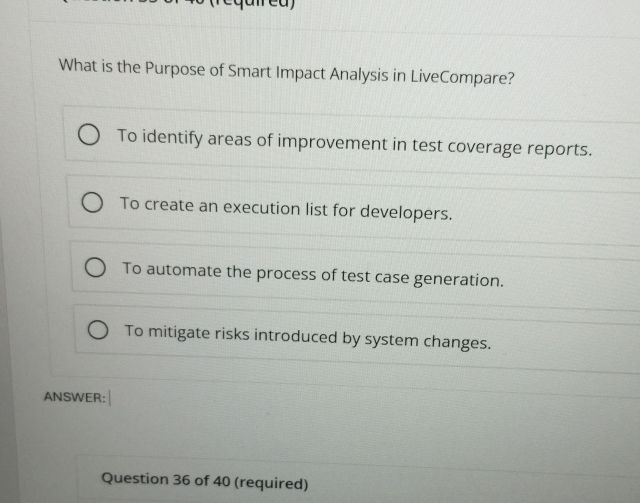 What is the Purpose of Smart Impact Analysis