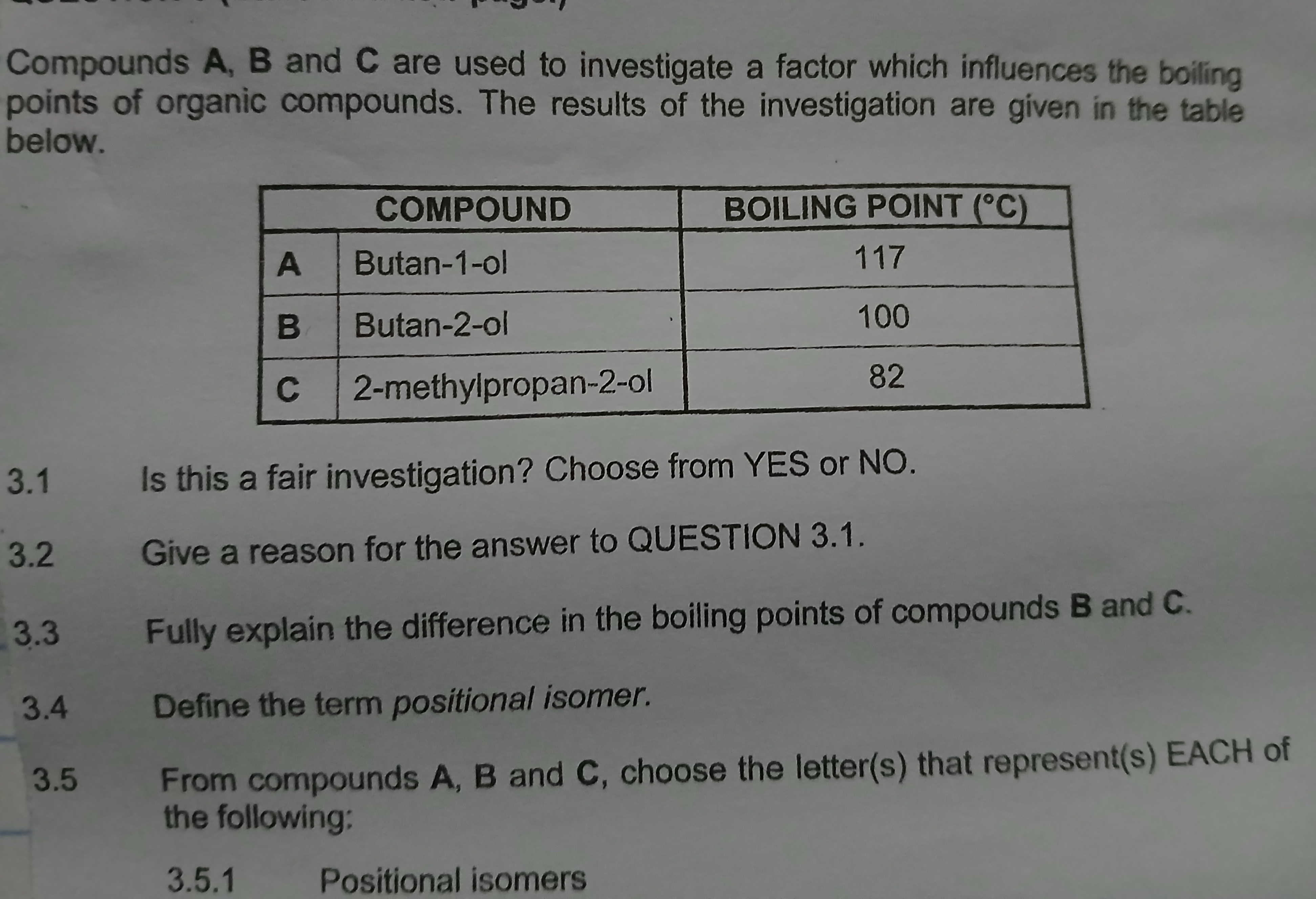 Compounds A B and C are used to investigate | StudyX