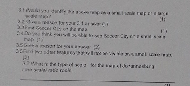 31 Would you identify the above map as a | StudyX