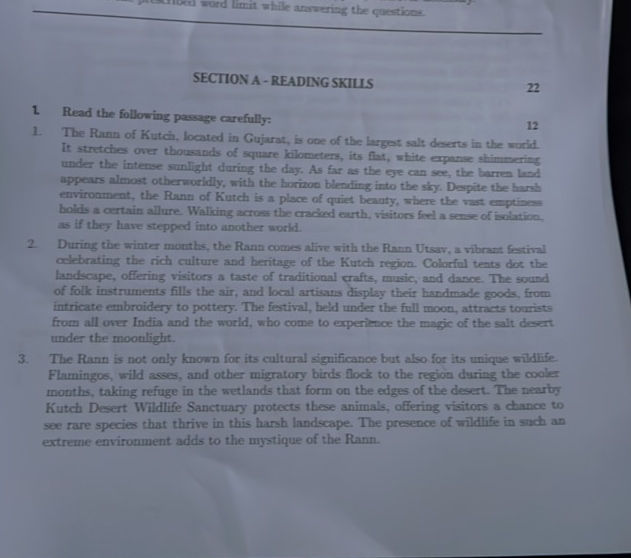 Read the following passage carefully 1 The | StudyX