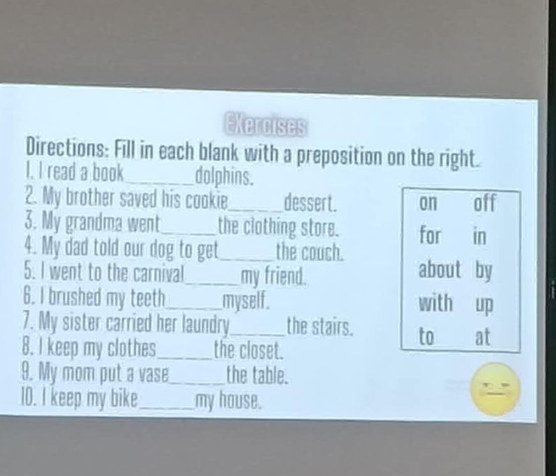 Directions Fill in each blank with a | StudyX