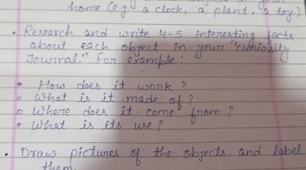 Research and write 4-5 interesting facts | StudyX