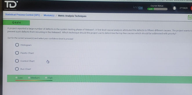 A project reported a large number of defects | StudyX