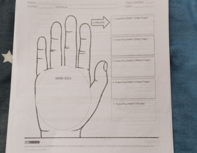 Name Section Schedule Class number Date Fill | StudyX