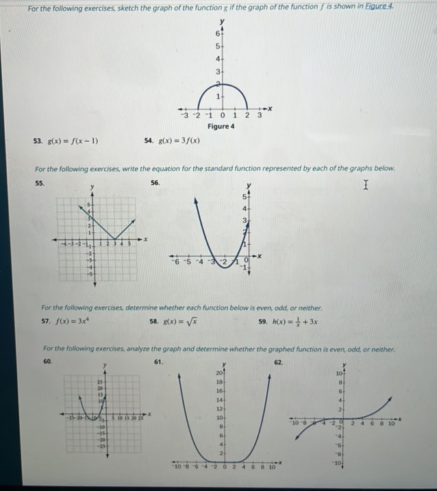 For the following exercises sketch the graph | StudyX