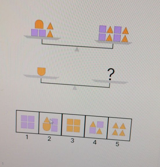 The image contains a balance scale puzzle | StudyX
