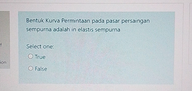 Bentuk Kurva Permintaan pada pasar | StudyX