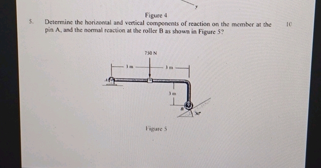 5 Figure 4 Determine the horizontal and | StudyX