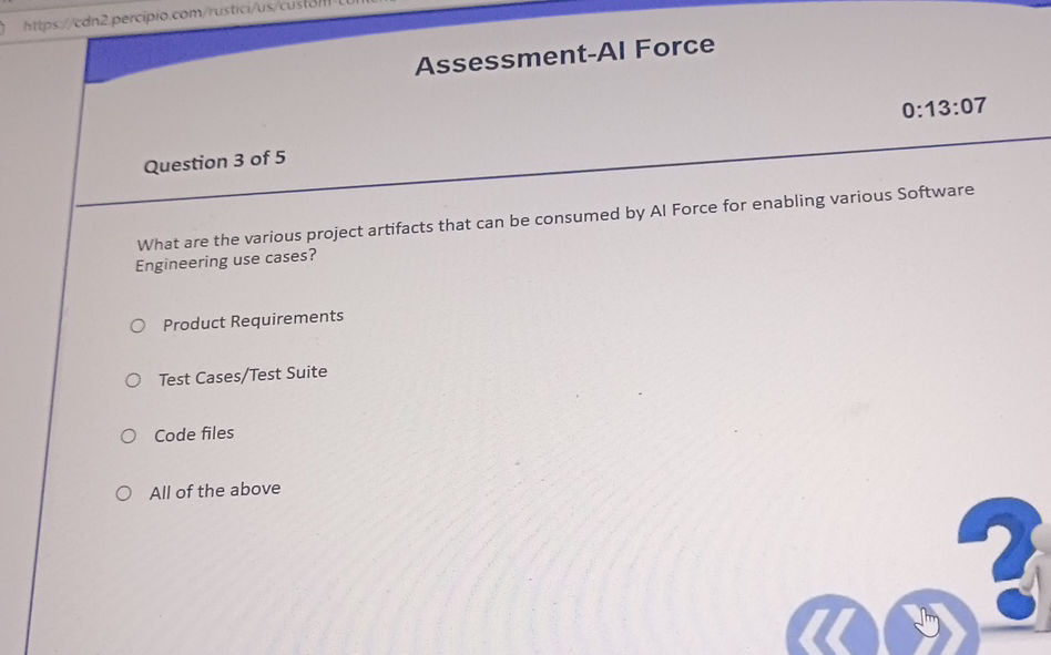 Question 3 of 5 What are the various project | StudyX