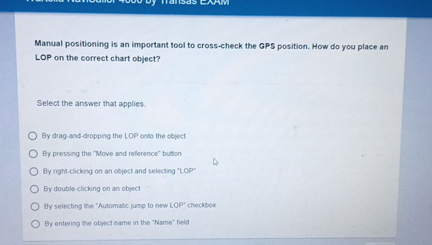 Manual positioning is an important tool to | StudyX