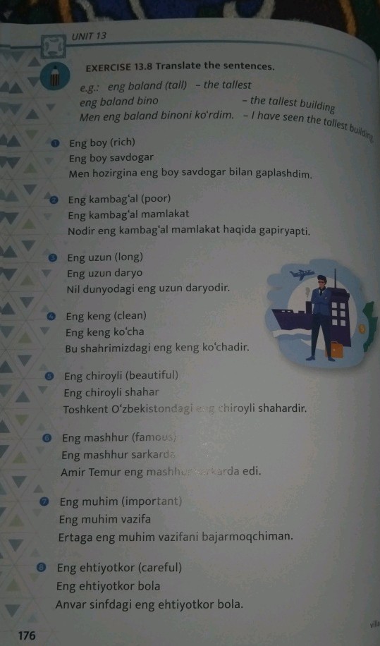 EXERCISE 138 Translate the sentences eg eng | StudyX