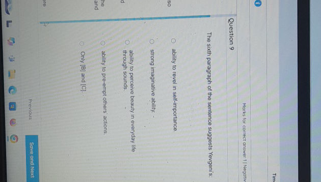 Tim (1) Marks for correct answer 1 Negotiv | StudyX