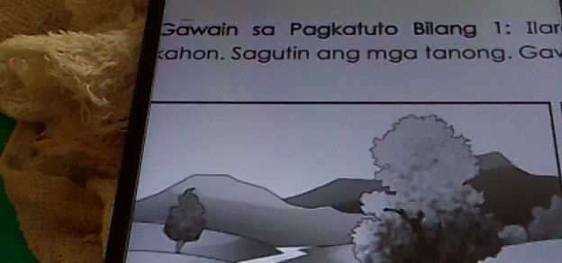 Gawain sa Pagkatuto Bilang 1 Ilarawan ang | StudyX
