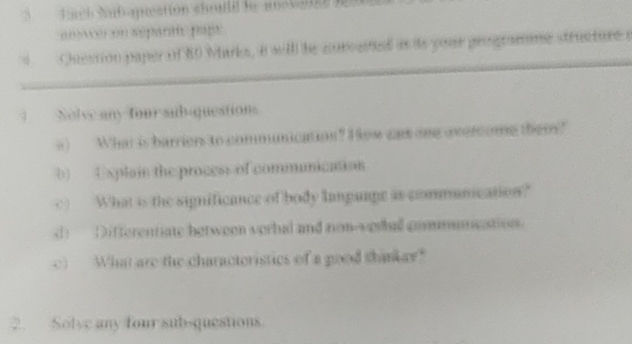 Solve any four sub-questions a) What is | StudyX