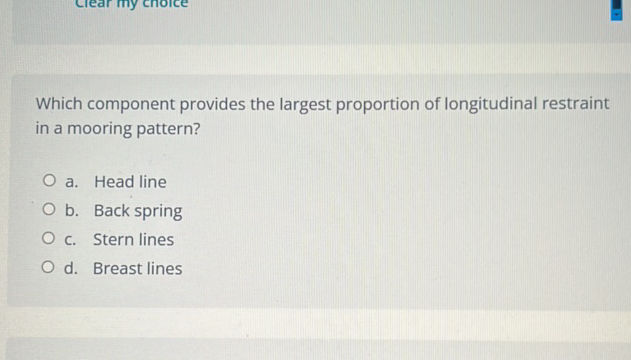 Which component provides the largest | StudyX