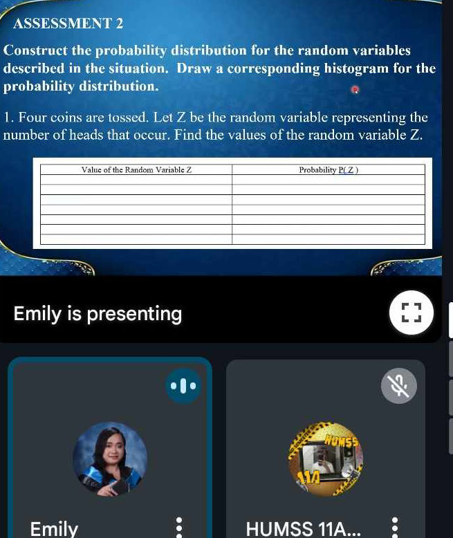 ASSESSMENT 2 Construct the probability | StudyX
