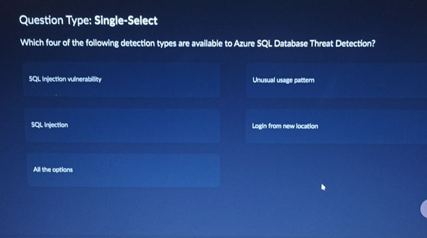 Question Type Single-Select Which four of | StudyX
