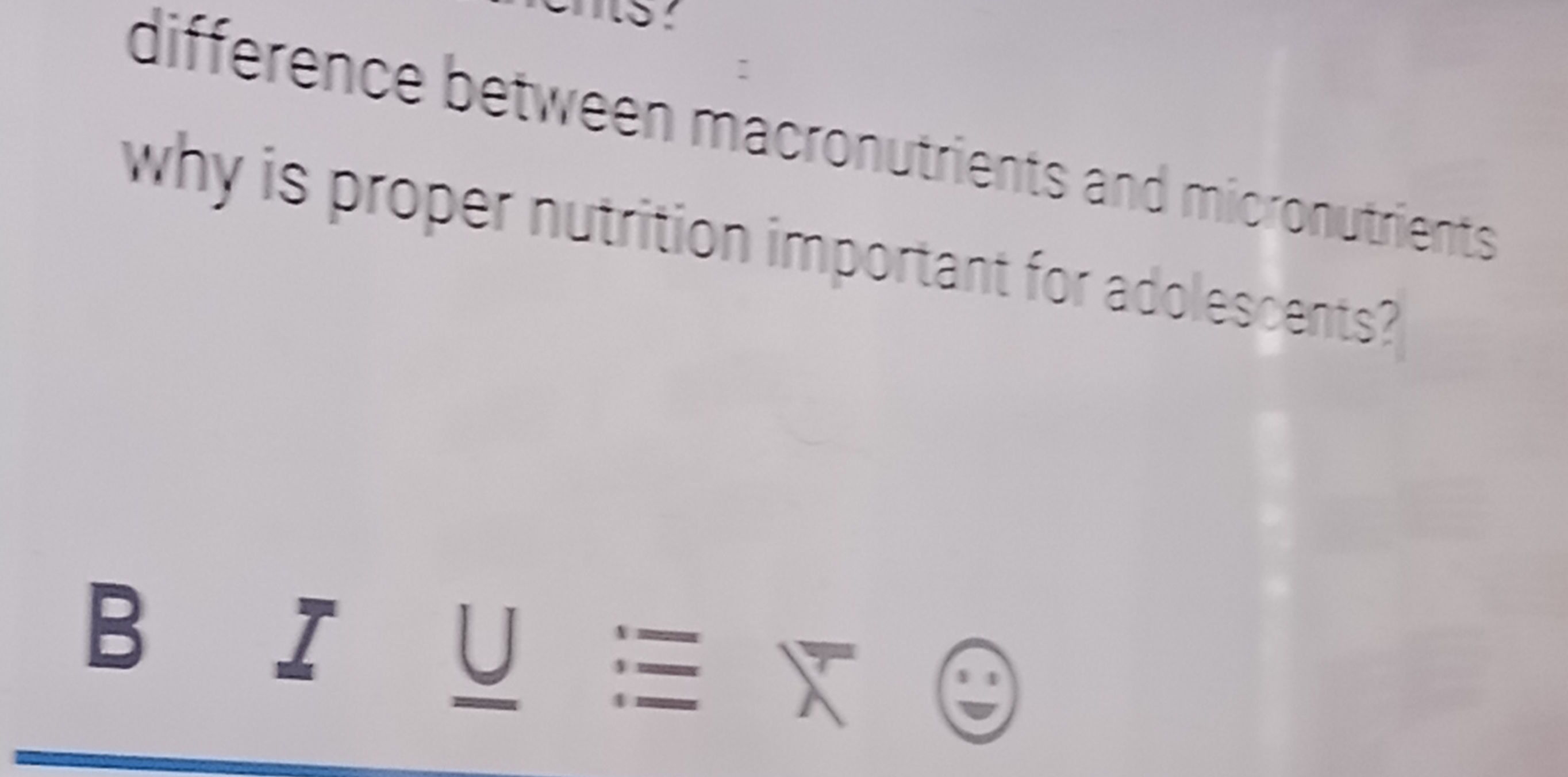 difference between macronutrients and | StudyX
