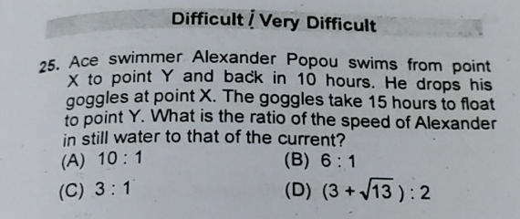 25 Ace swimmer Alexander Popou swims from | StudyX