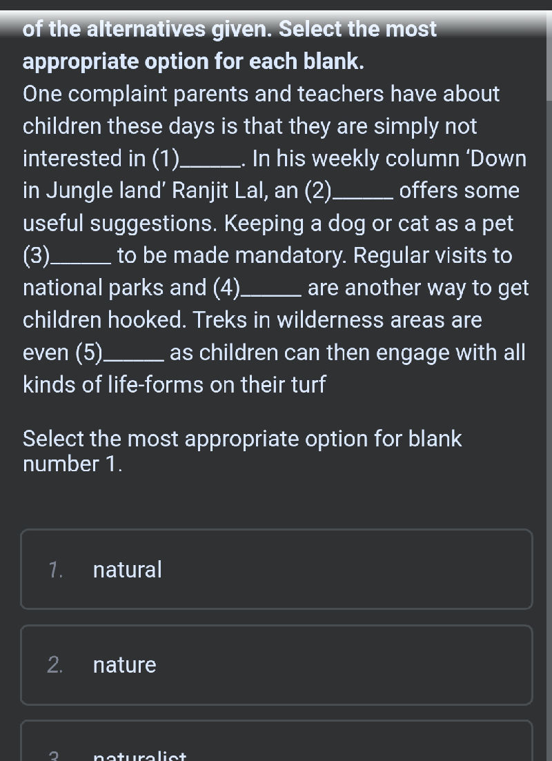 of the alternatives given Select the most | StudyX