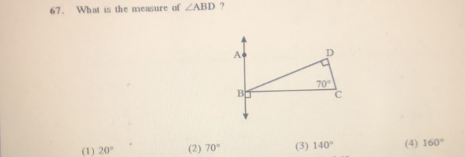 67 What is the measure of ABD Diagram | StudyX
