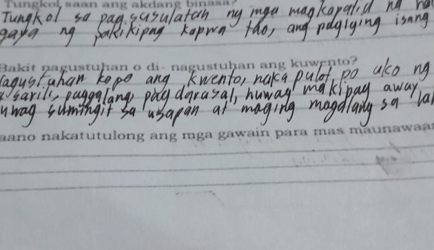 Tungkol saan ang akdang binasa Tungkol sa | StudyX