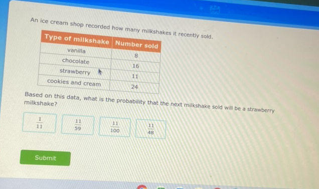 An ice cream shop recorded how many | StudyX