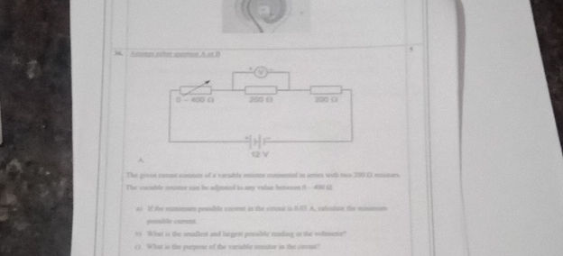 24 Series parallel circuits ABC The given | StudyX