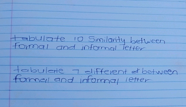 tabulate 10 Similarity between Formal and | StudyX