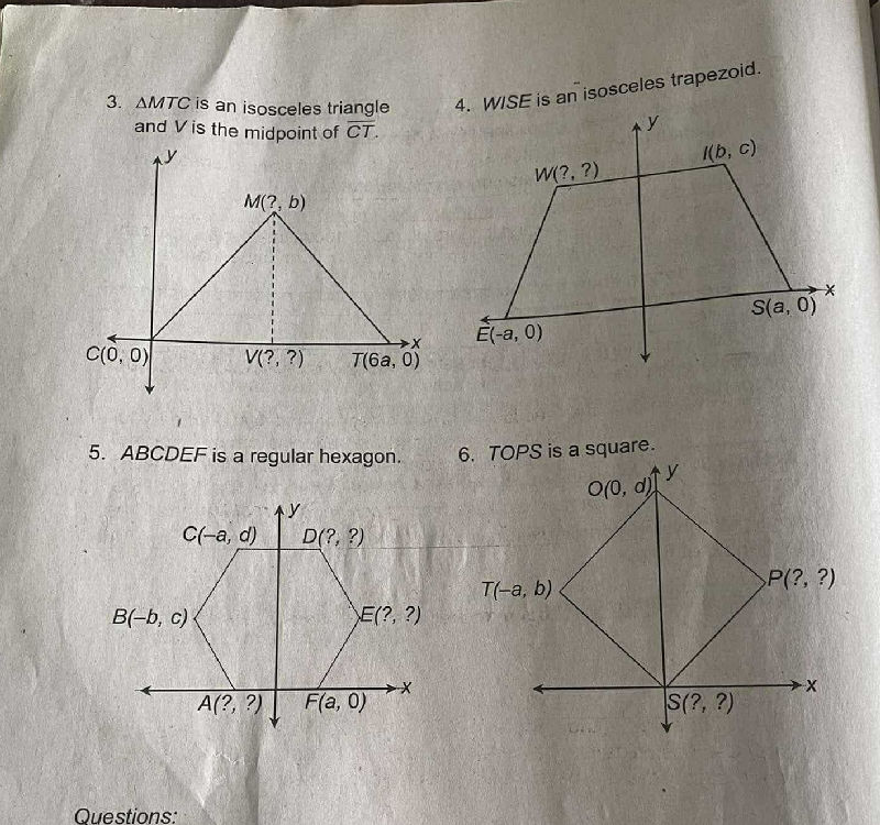 3 MTC is an isosceles triangle and V is the | StudyX