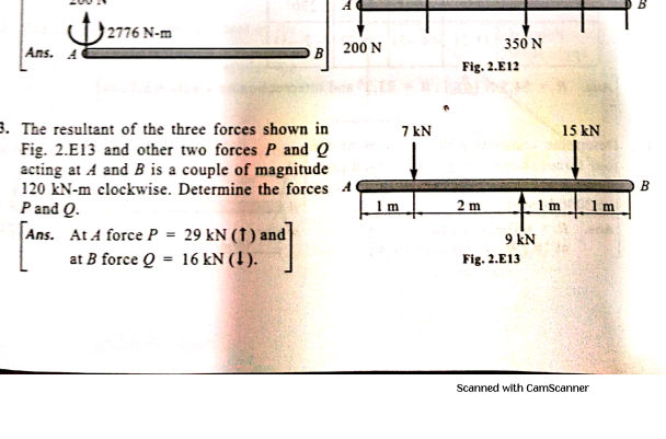 3 The resultant of the three forces shown in | StudyX