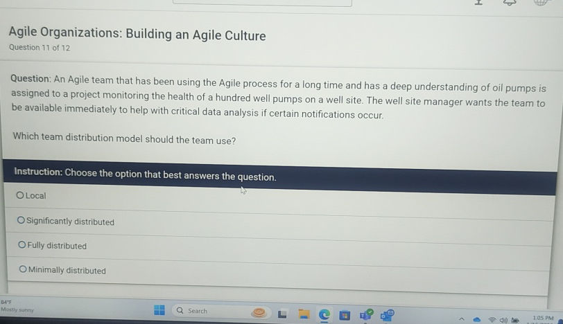 Agile Organizations Building an Agile | StudyX