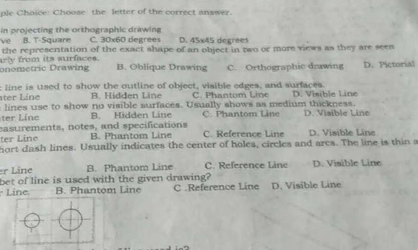Multiple Choice Choose the letter of the | StudyX