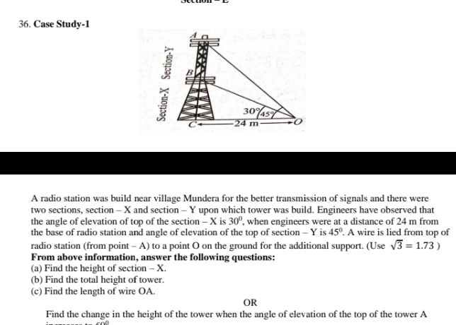 36 Case Study-1 Section-X Section-Y 30/45 24 | StudyX