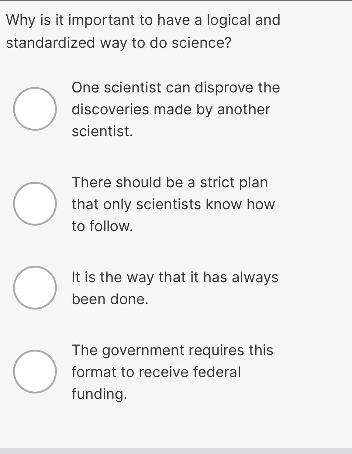 Why is it important to have a logical and | StudyX