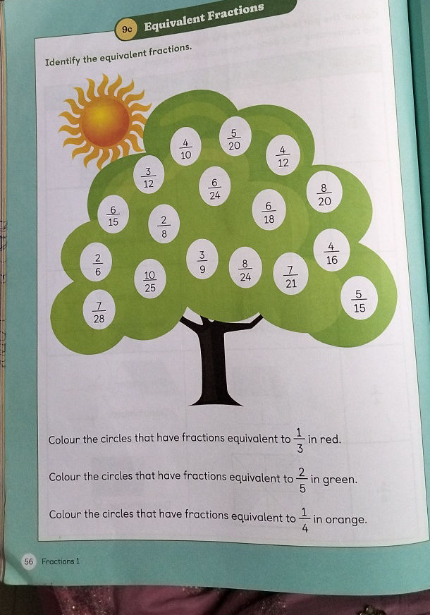 Equivalent Fractions Identify the equivalent | StudyX