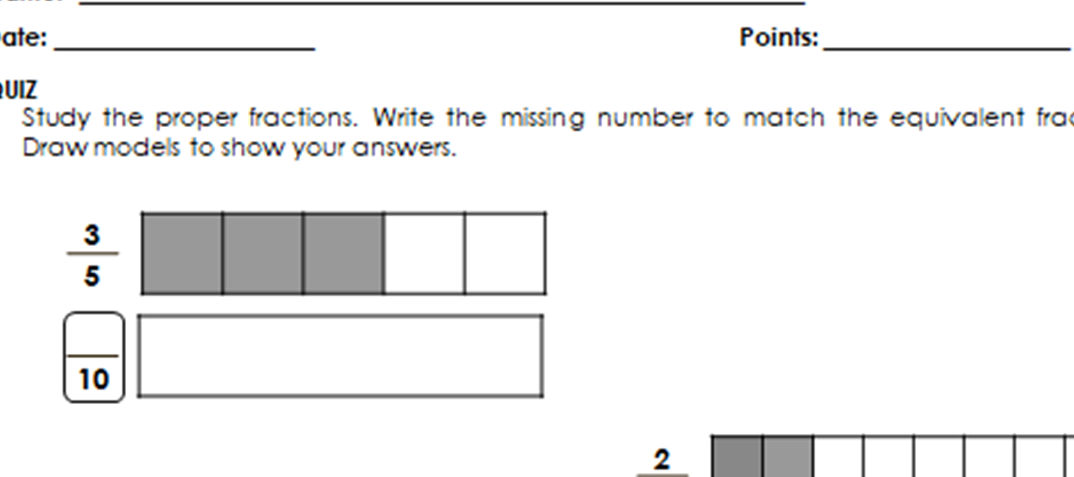 Study the proper fractions Write the missing | StudyX
