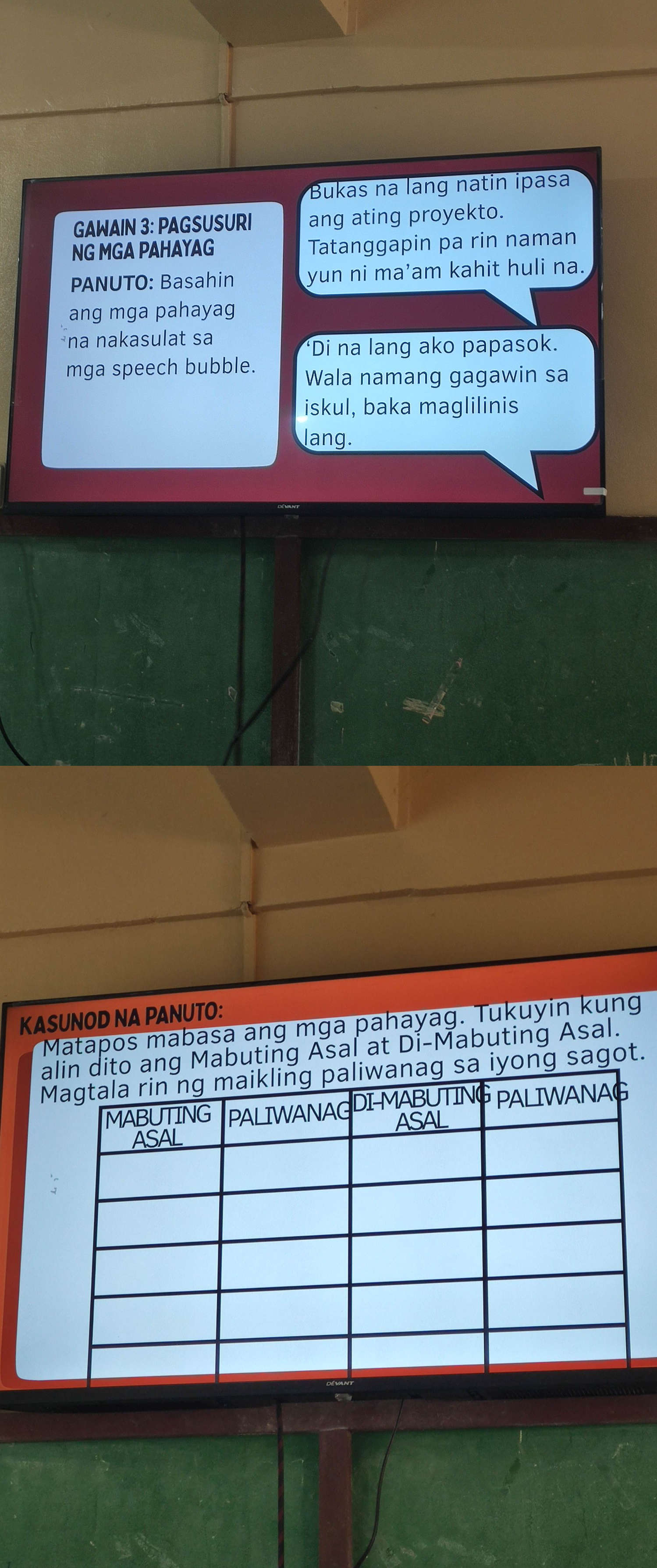 GAWAIN 3 PAGSUSURI NG MGA PAHAYAG PANUTO | StudyX