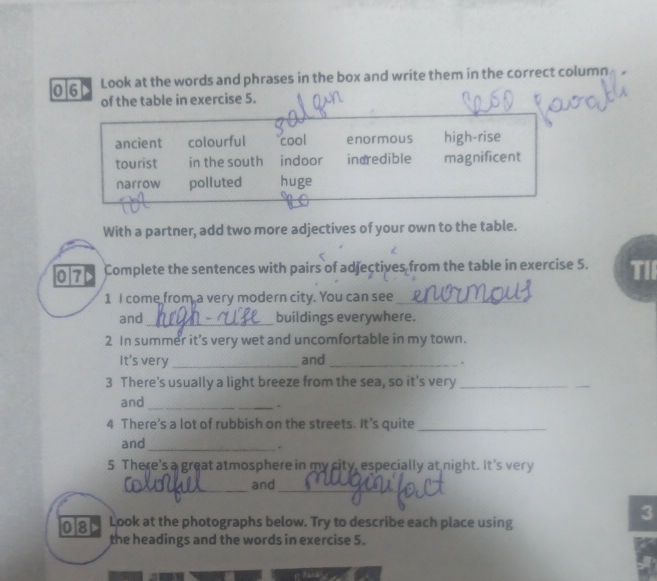 06 Look at the words and phrases in the box | StudyX