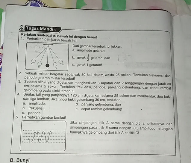 Tugas Mandiri Kerjakan soal-soal di bawah | StudyX
