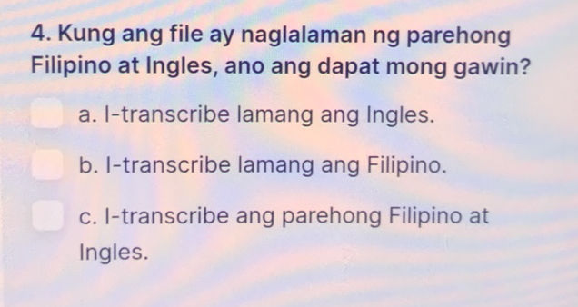 4 Kung ang file ay naglalaman ng parehong | StudyX