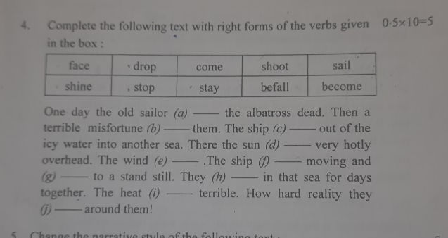 4 Complete the following text with right | StudyX