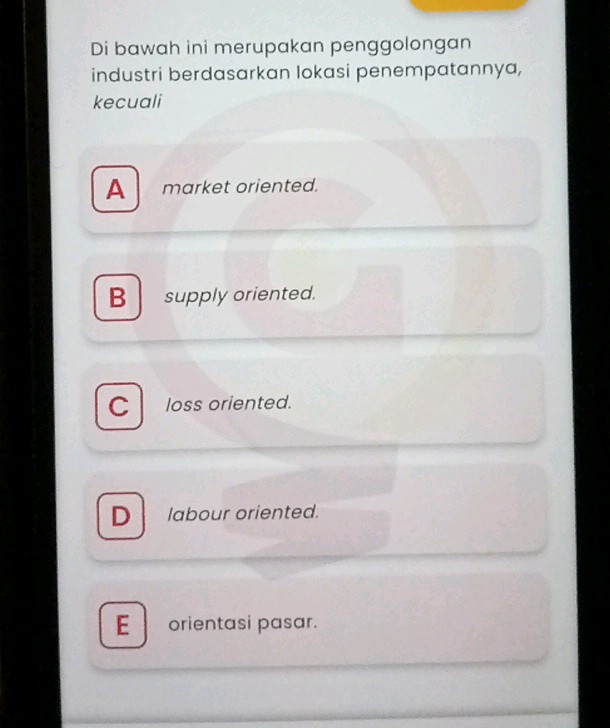 Di bawah ini merupakan penggolongan industri | StudyX