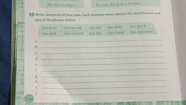 2 Write sentences of your own Each sentence | StudyX