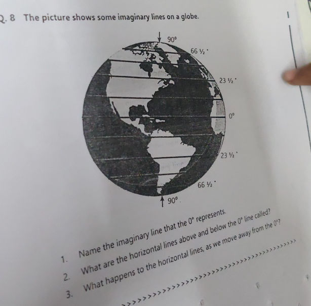 28 The picture shows some imaginary lines on | StudyX