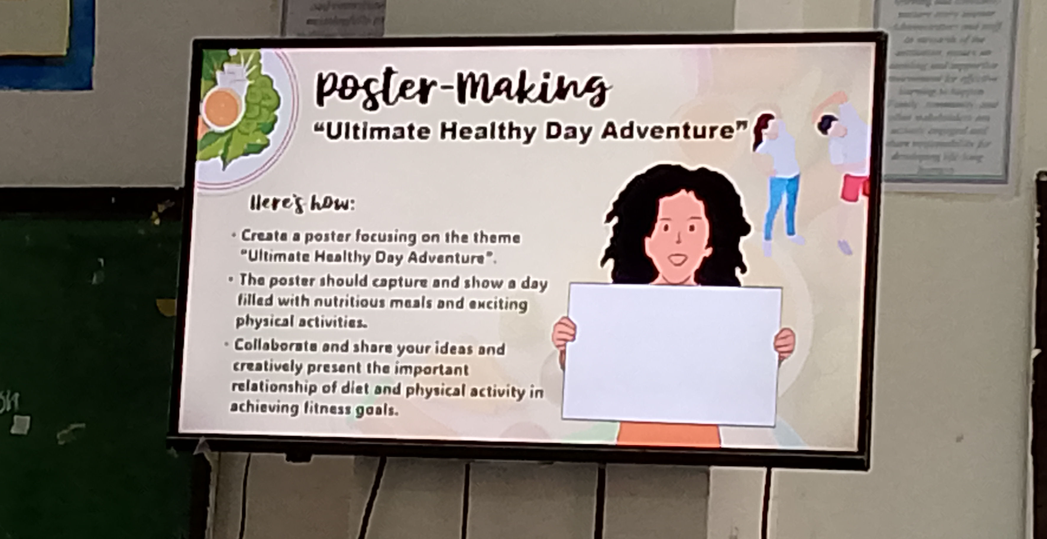 poster-Making Ultimate Healthy Day Adventure | StudyX